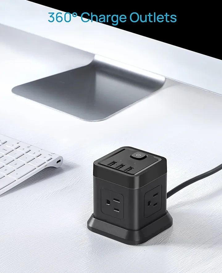 Desktop Power & USB Cube | Kansas City Office Furniture