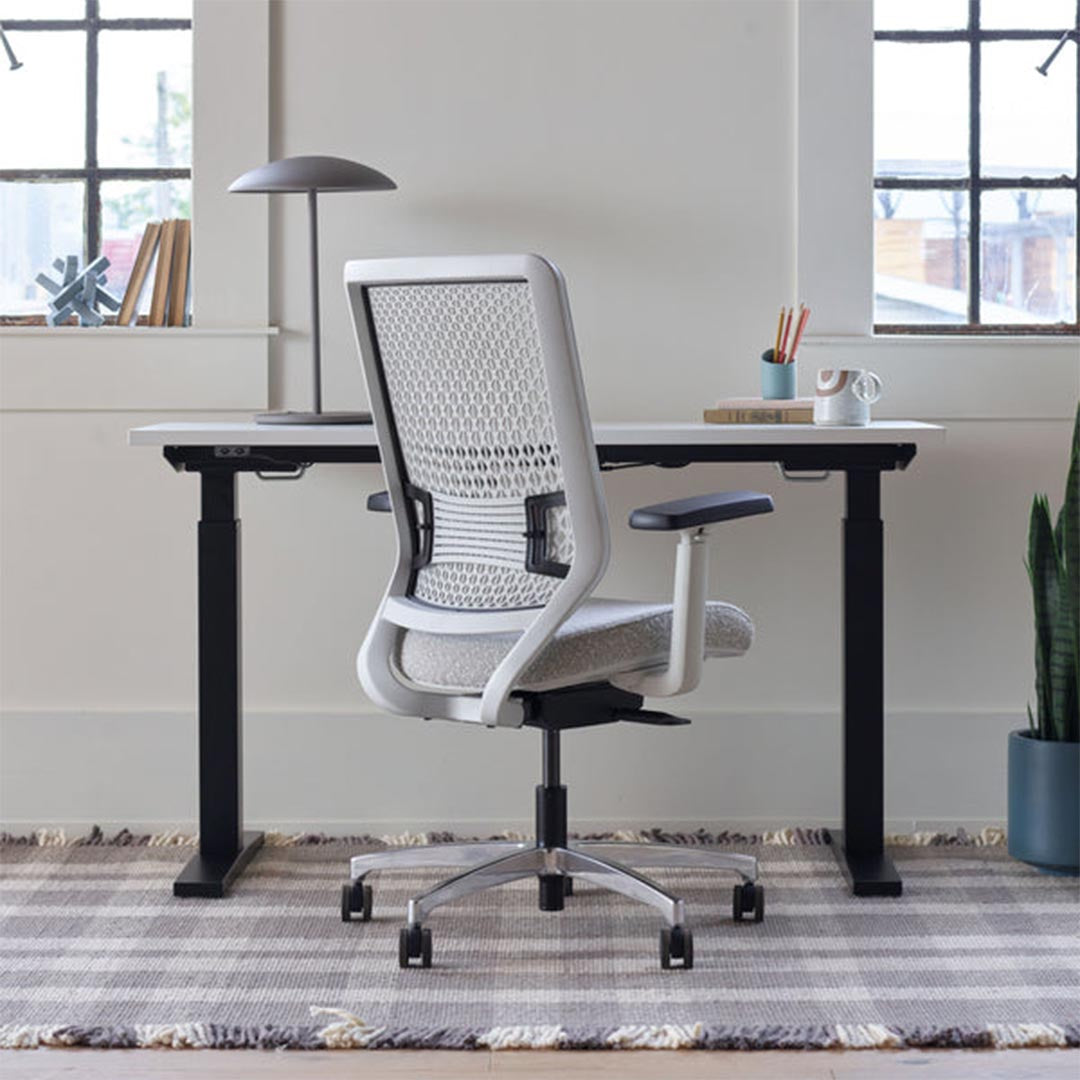 Genus Desk Chair with Elastomer Back