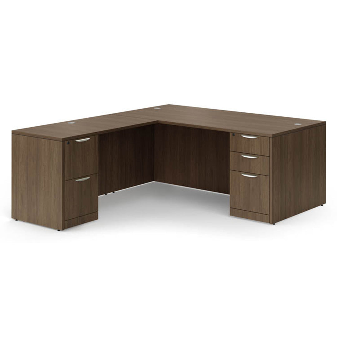 L-Shaped Desk 36x72” with 24x48” Return