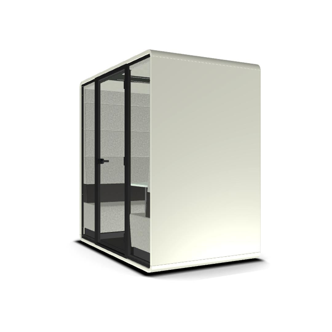 Hush Meet Booth 4-Person Soundproof Meeting Pod | Kansas City Office ...