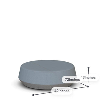 Pog II Ottoman, Large | Kansas City Office Furniture