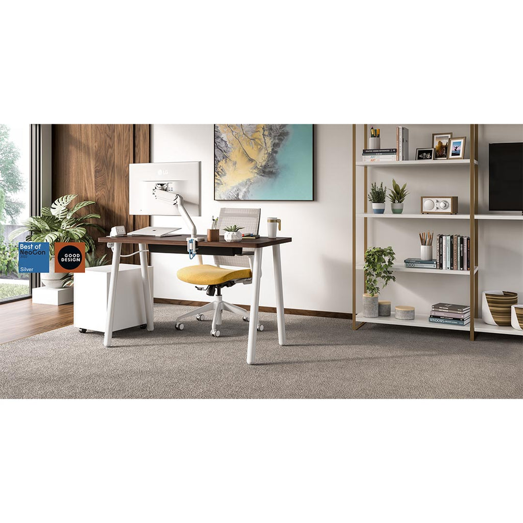 Home Edition Reya Office Desk with Angled Metal Legs | Kansas City ...