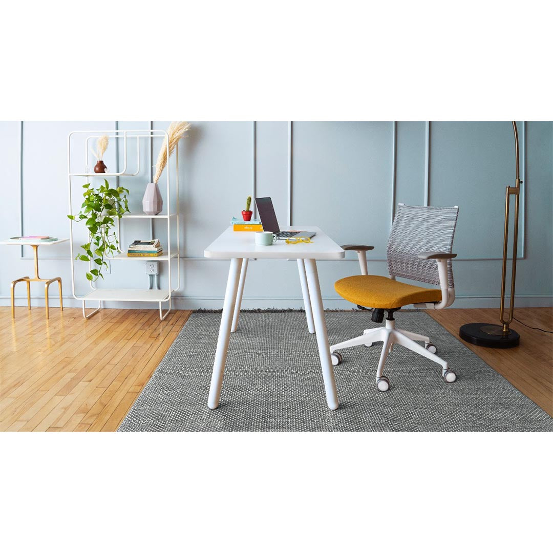Home Edition Reya Office Desk with Angled Metal Legs | Kansas City ...